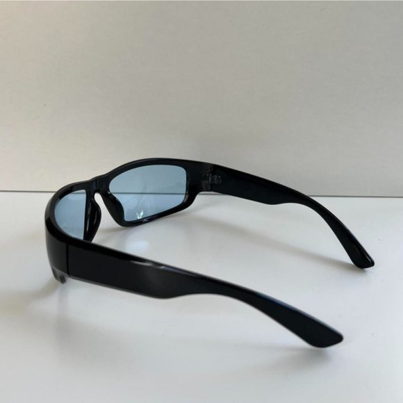 Accessories | Y2k 200s Vintage Style Black Sporty Surfer Sunglasses ...